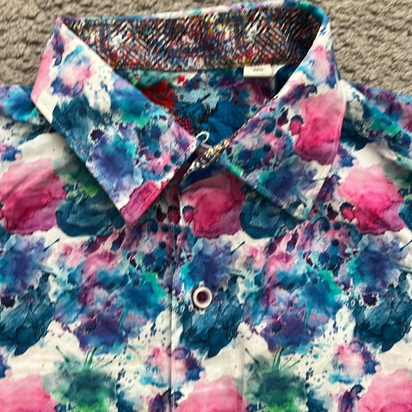 Robert Graham | Shirts | Robert Graham Mens Size Medium Water Color ...